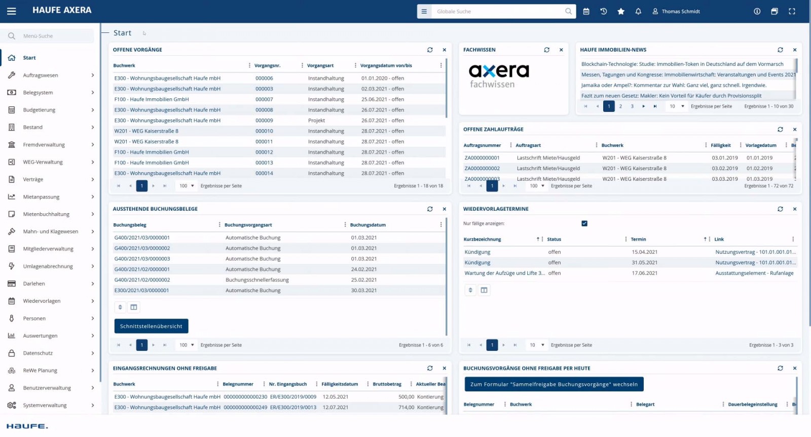 Ziski Digital Design | Axera ERP-System